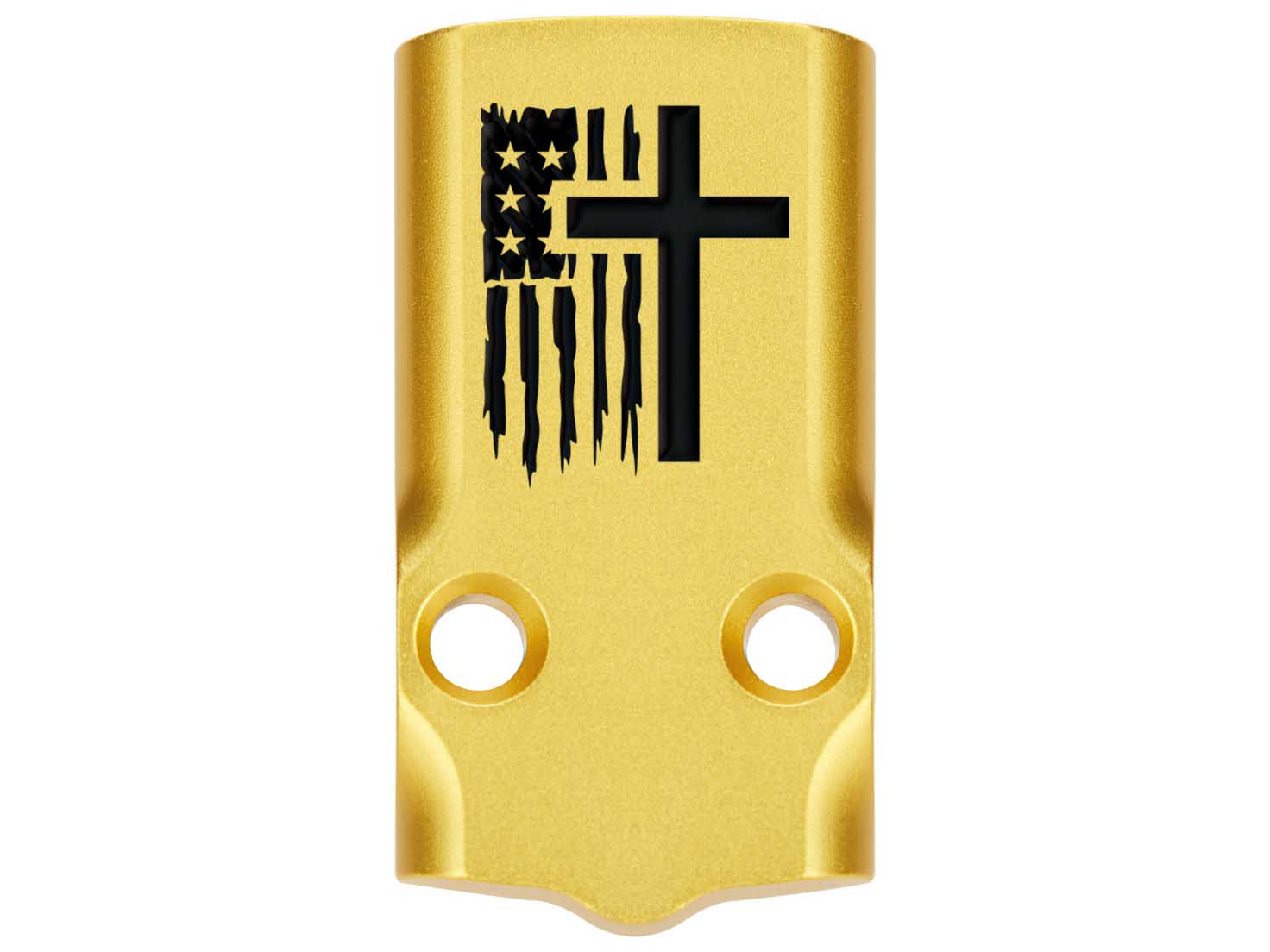 NDZ Glock 43X 48 Slimline MOS Optic Slide Cover Plate Aluminum Gold ...