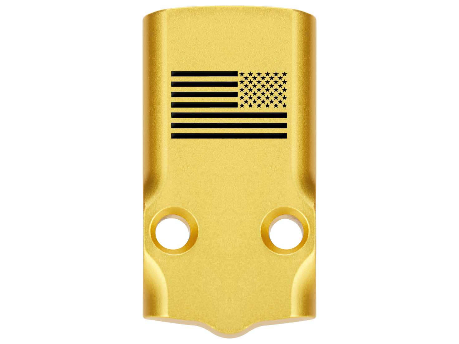 NDZ Glock 43X 48 Slimline MOS Optic Slide Cover Plate Aluminum Gold ...