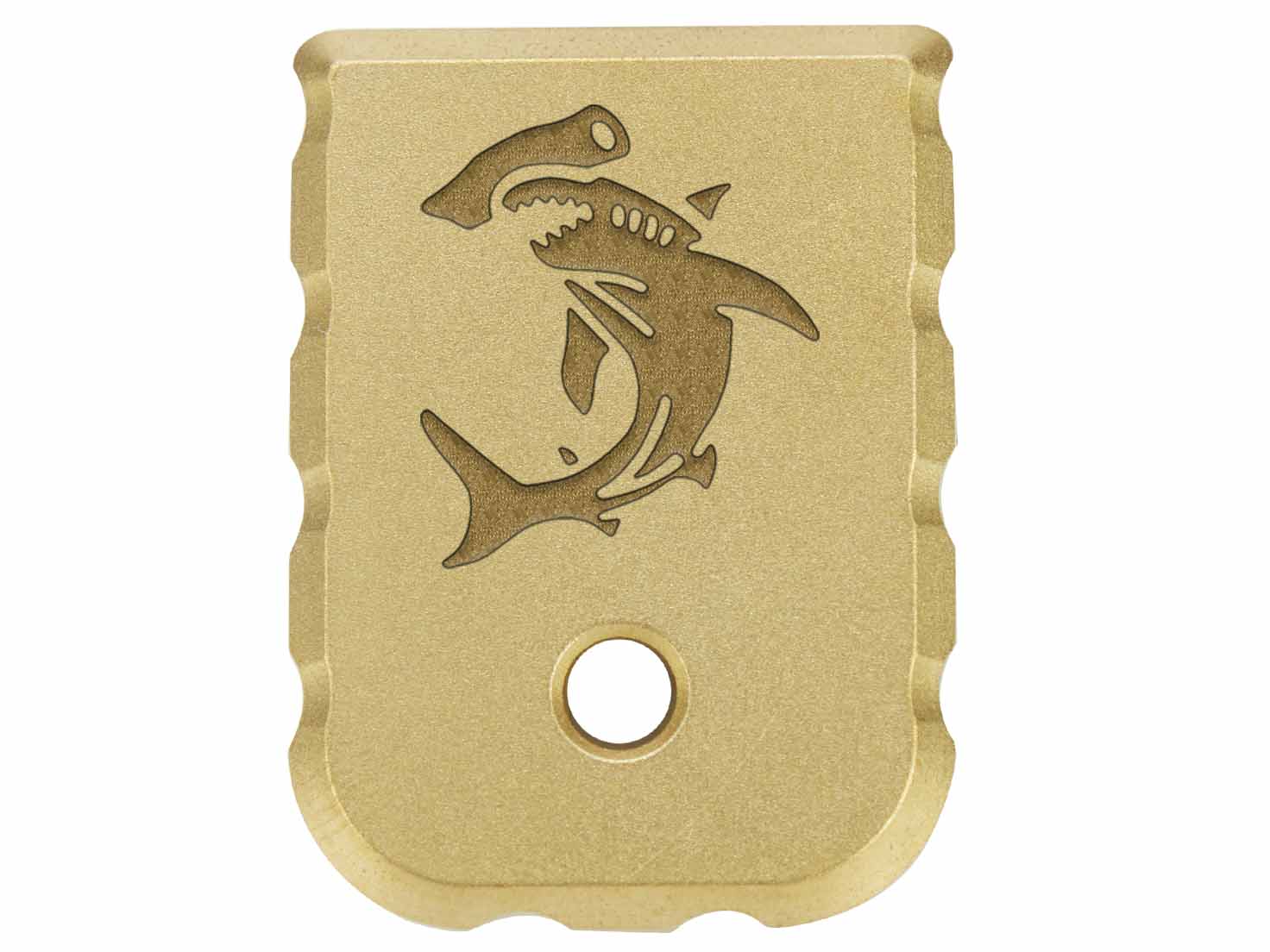 NDZ Glock 17 19 45 Gen 1-5 Brass Heavy Weight Magazine Base Plate Thick ...