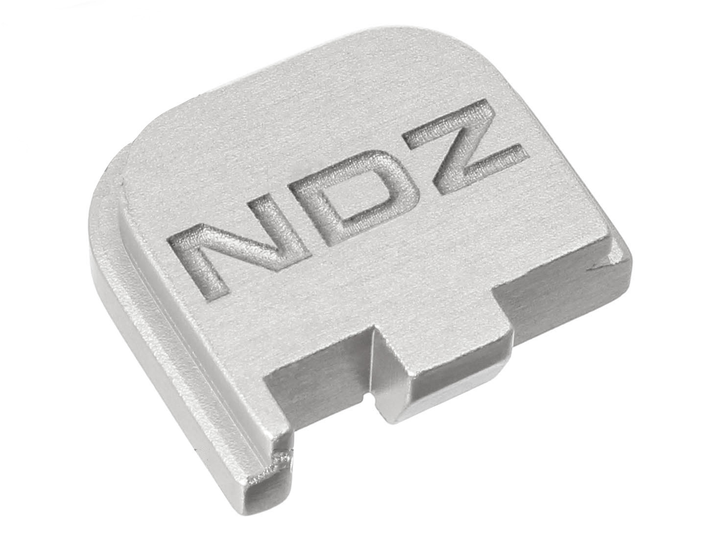 NDZ Glock 43X 48 43 Slide Back Plate Aluminum CNC Laser Deep Engraved ...