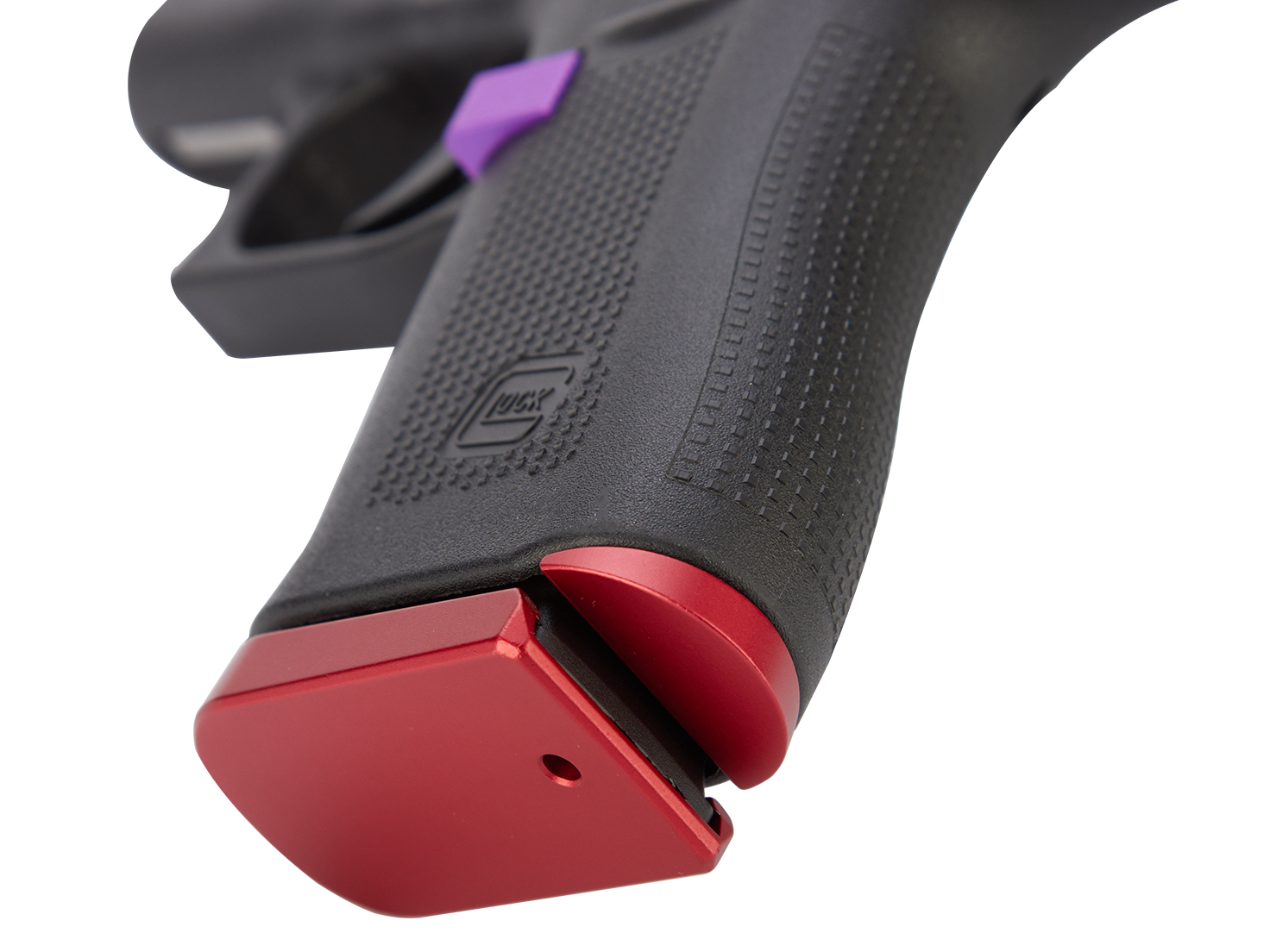 NDZ Glock 43X 48 9mm Grip Frame Slug Plug Aluminum USA Made Gun ...