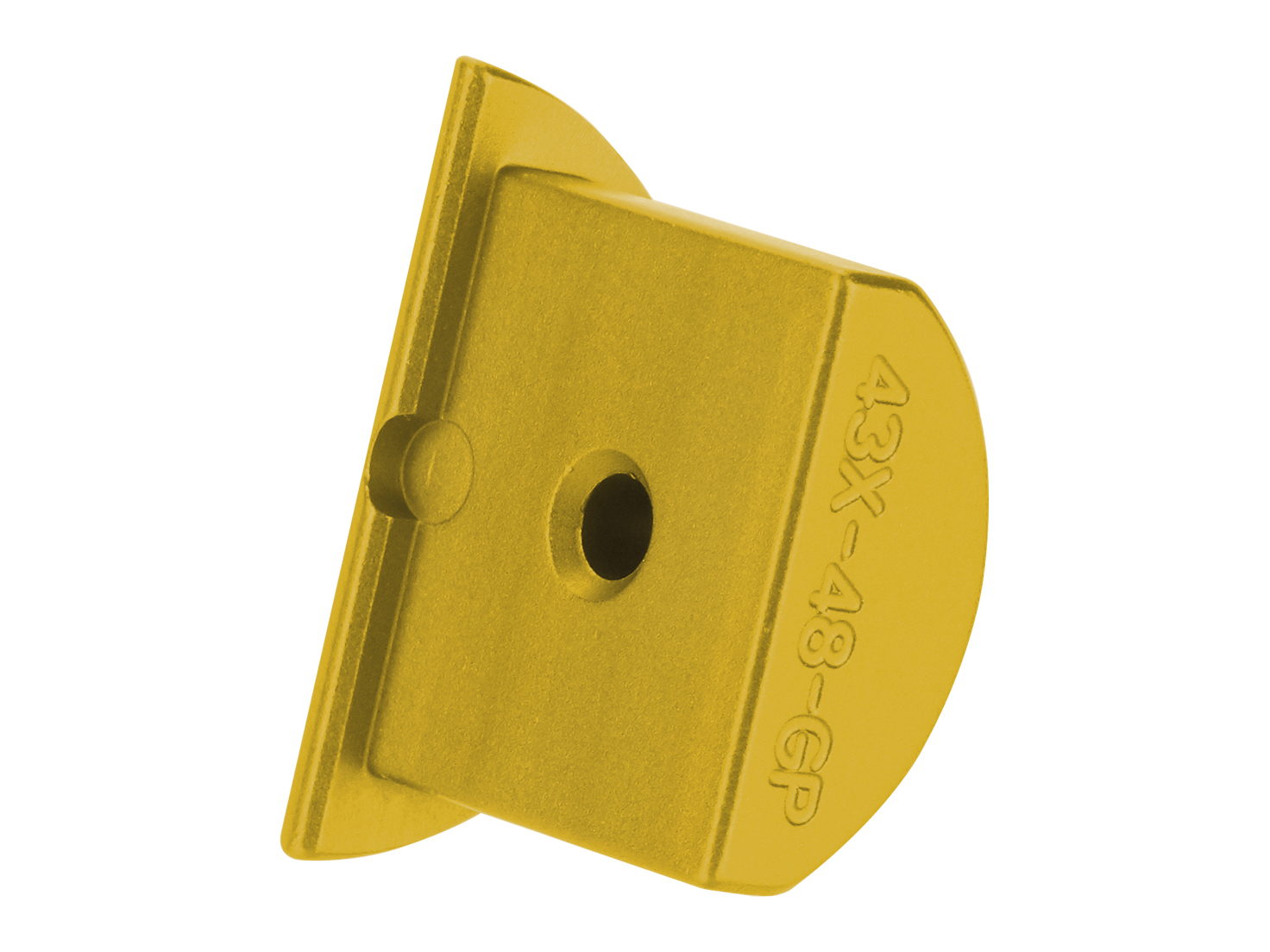 NDZ Glock 43X 48 9mm Grip Frame Slug Plug Aluminum USA Made Gun ...