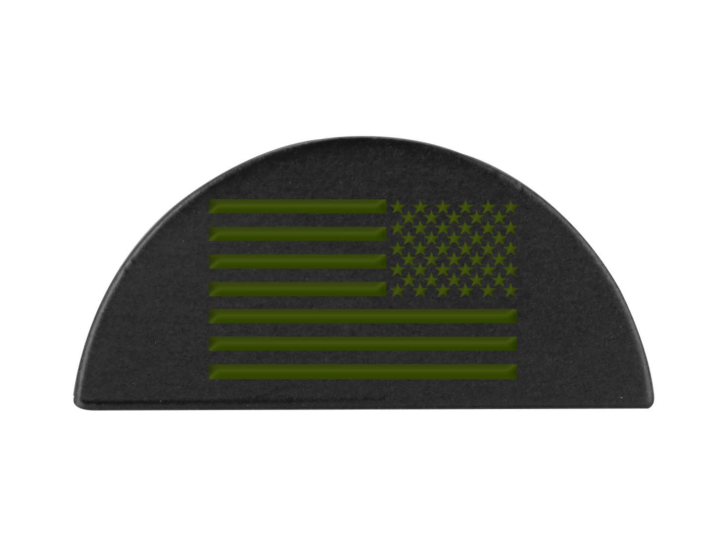 for Glock 43X 48 Grip Frame Plug Aluminum Color Filled Laser Engraved U ...