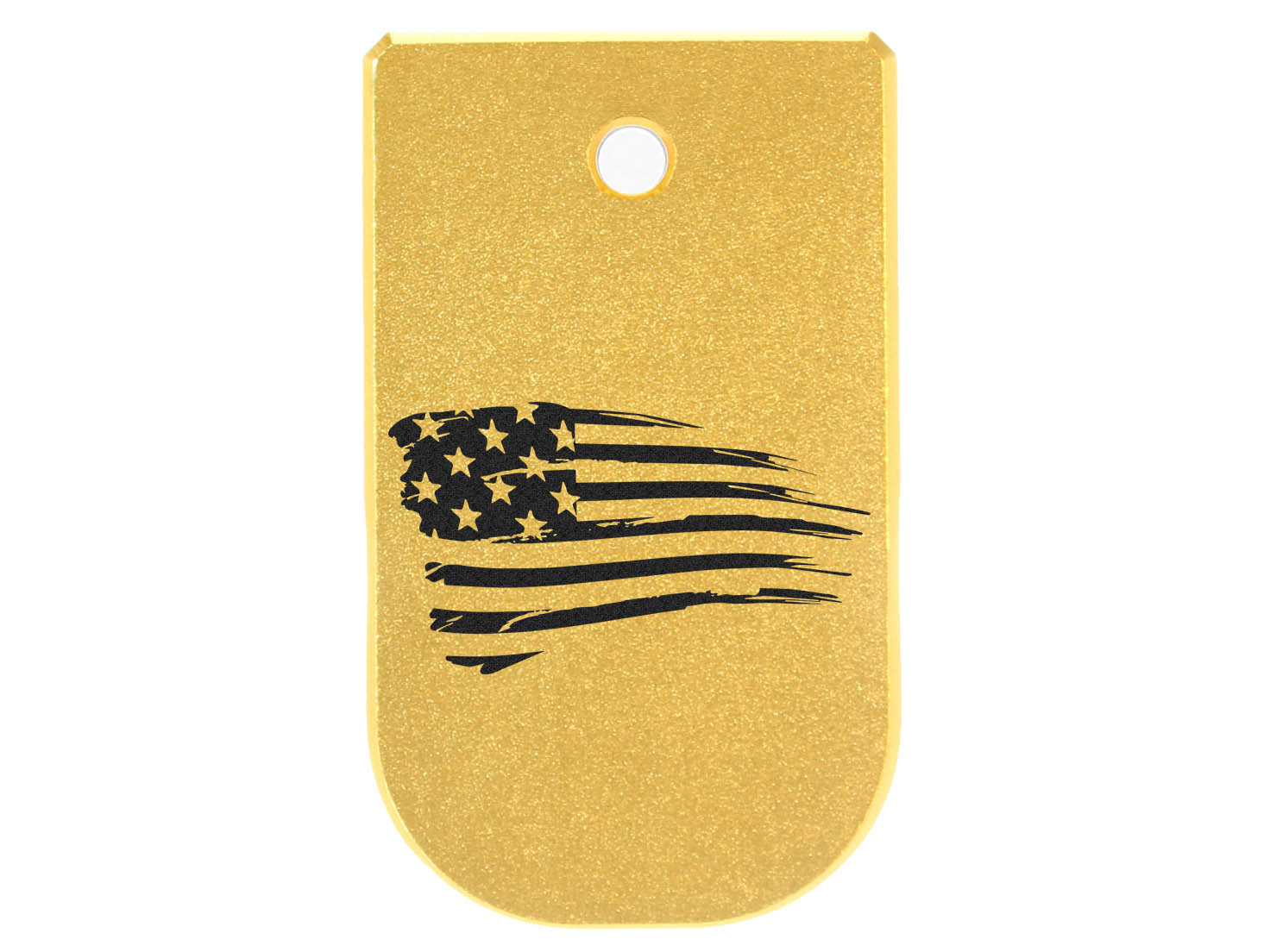 NDZ Glock 43X 48 Magazine Base Plate Aluminum Gold, Black Engravings | eBay