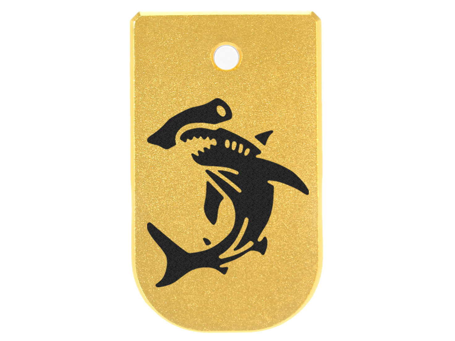 NDZ Glock 43X 48 Magazine Base Plate Aluminum Gold, Black Engravings | eBay