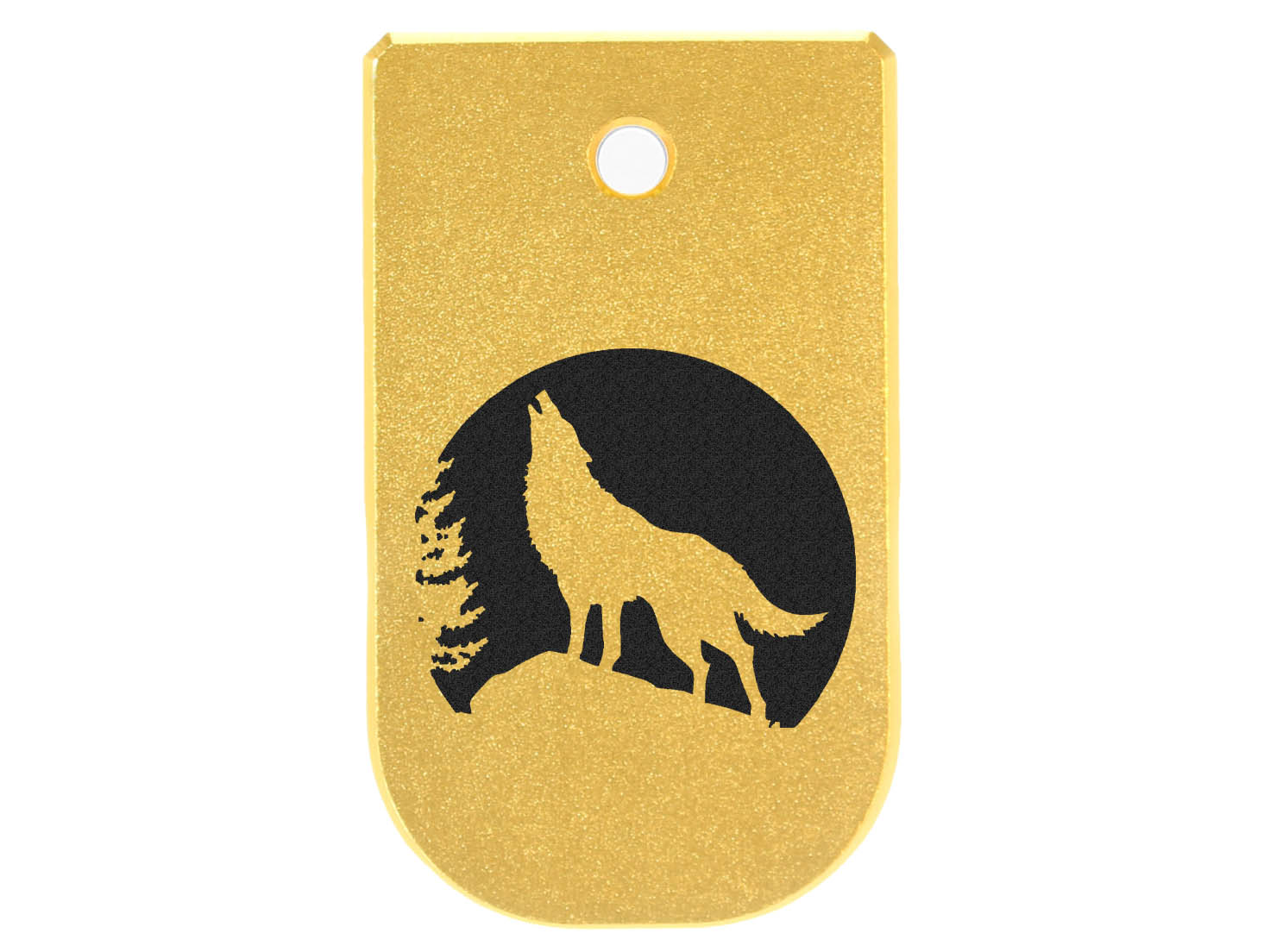 NDZ Glock 43X 48 Magazine Base Plate Aluminum Gold, Black Engravings | eBay