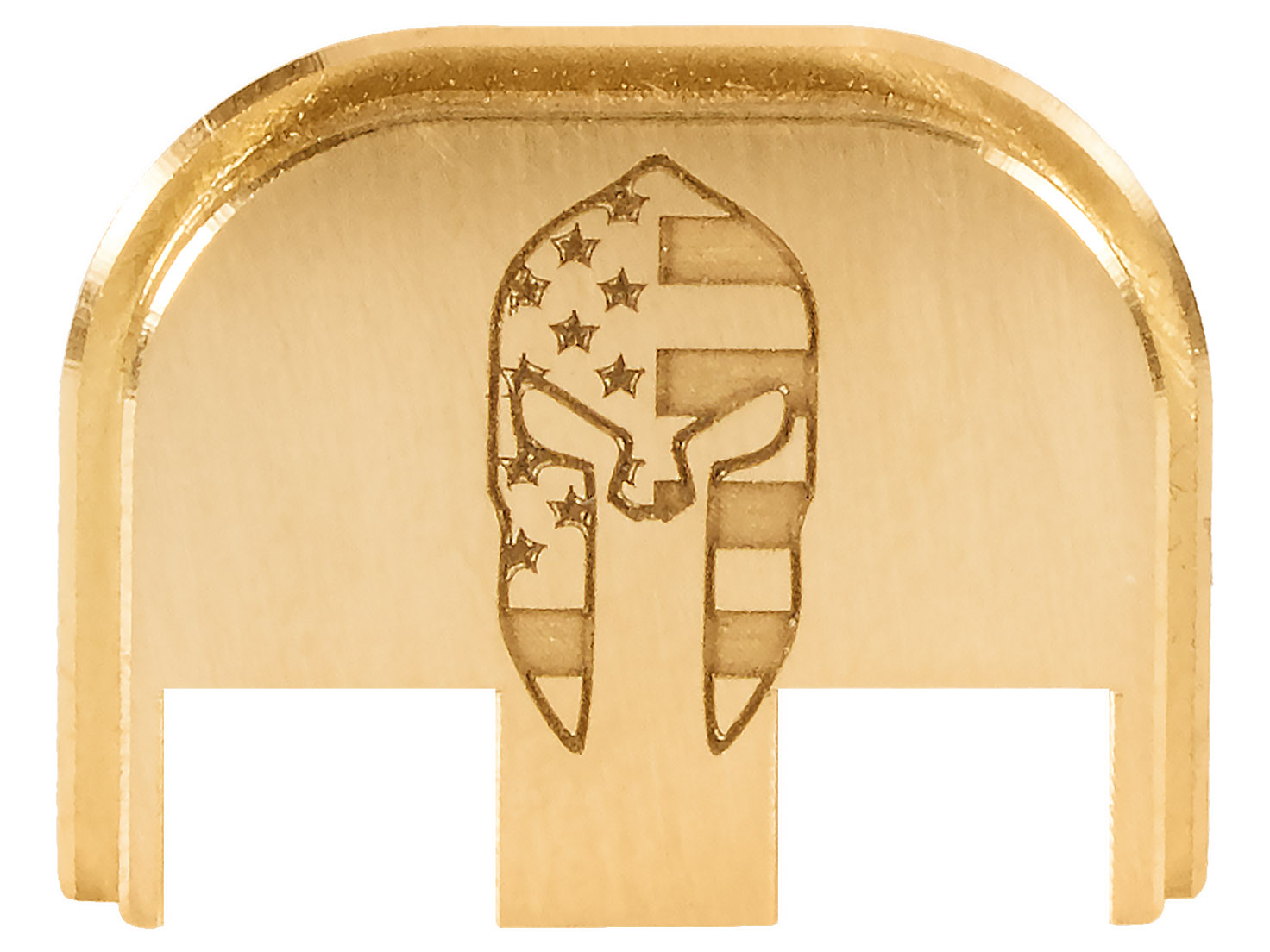 for Glock 19x 19 17 Gen 5 Slide Cover Back Plate Brass - Choose Deep ...