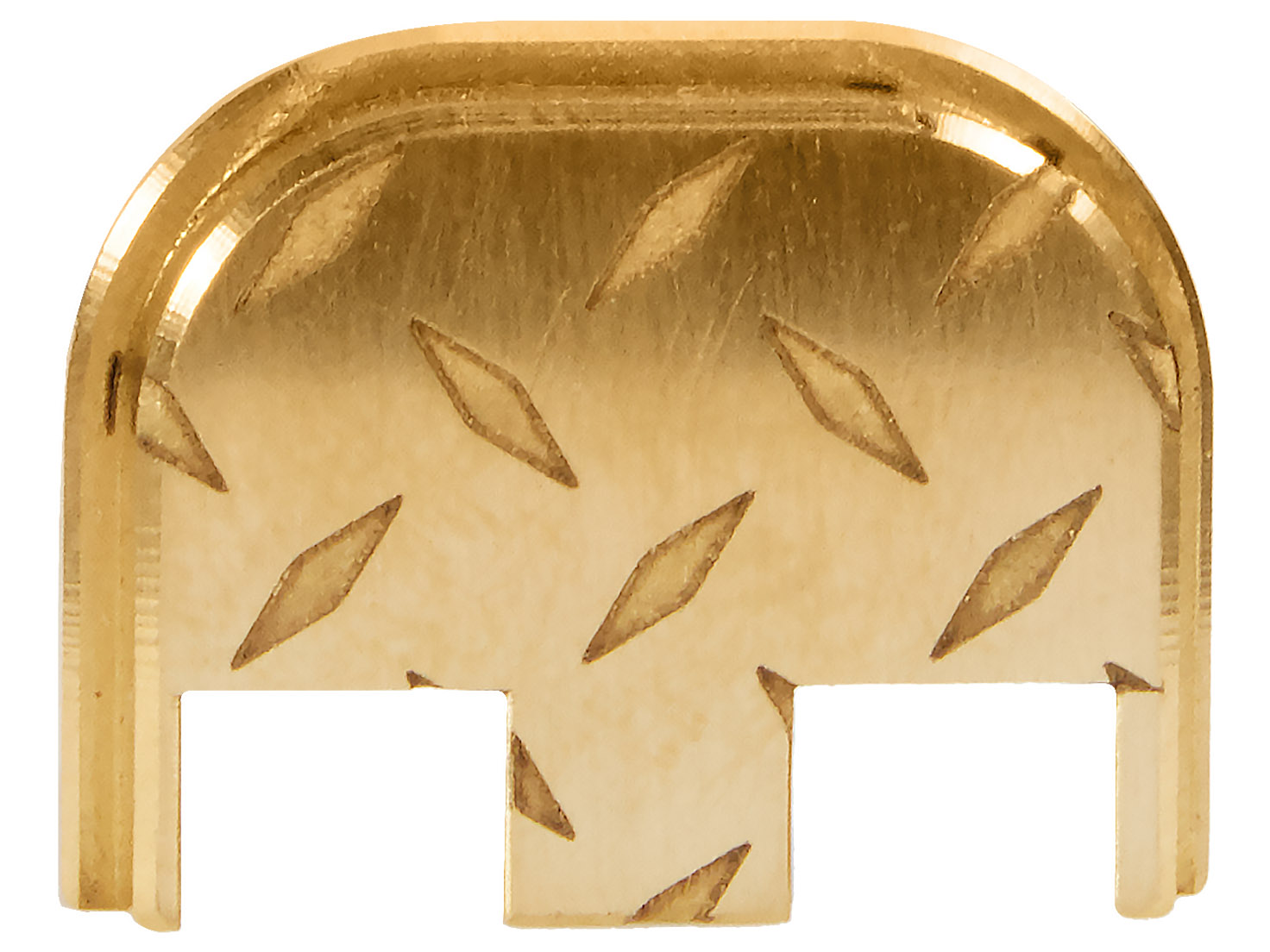 for Glock 19x 19 17 Gen 5 Slide Cover Back Plate Brass - Choose Deep ...