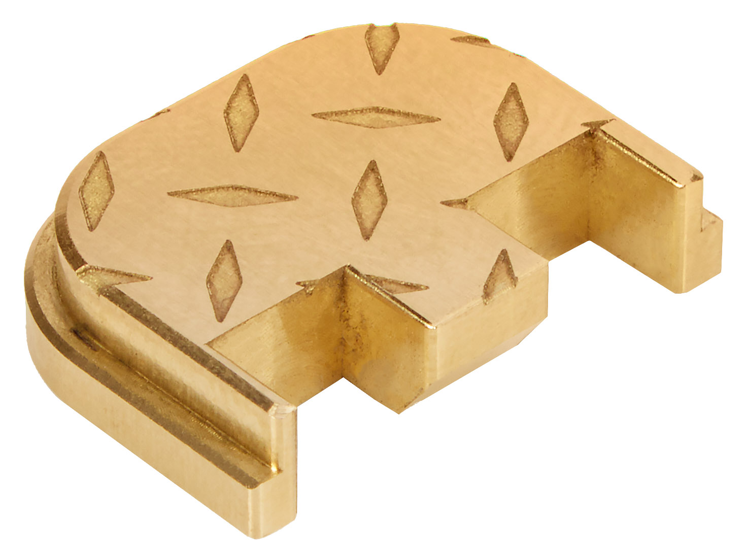 for Glock 19x 19 17 Gen 5 Slide Cover Back Plate Brass - Choose Deep ...