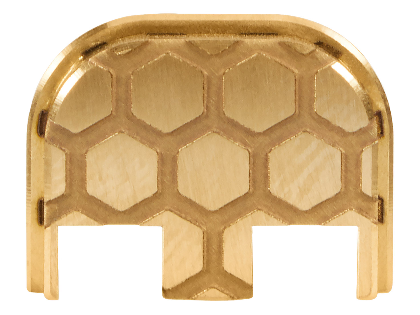 for Glock 19x 19 17 Gen 5 Slide Cover Back Plate Brass - Choose Deep ...