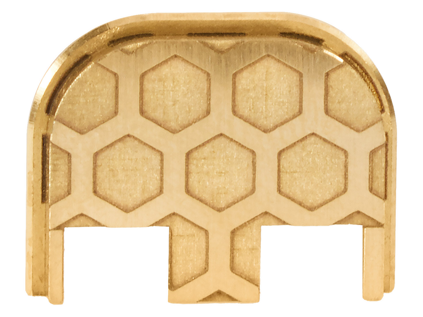 for Glock 19x 19 17 Gen 5 Slide Cover Back Plate Brass - Choose Deep ...