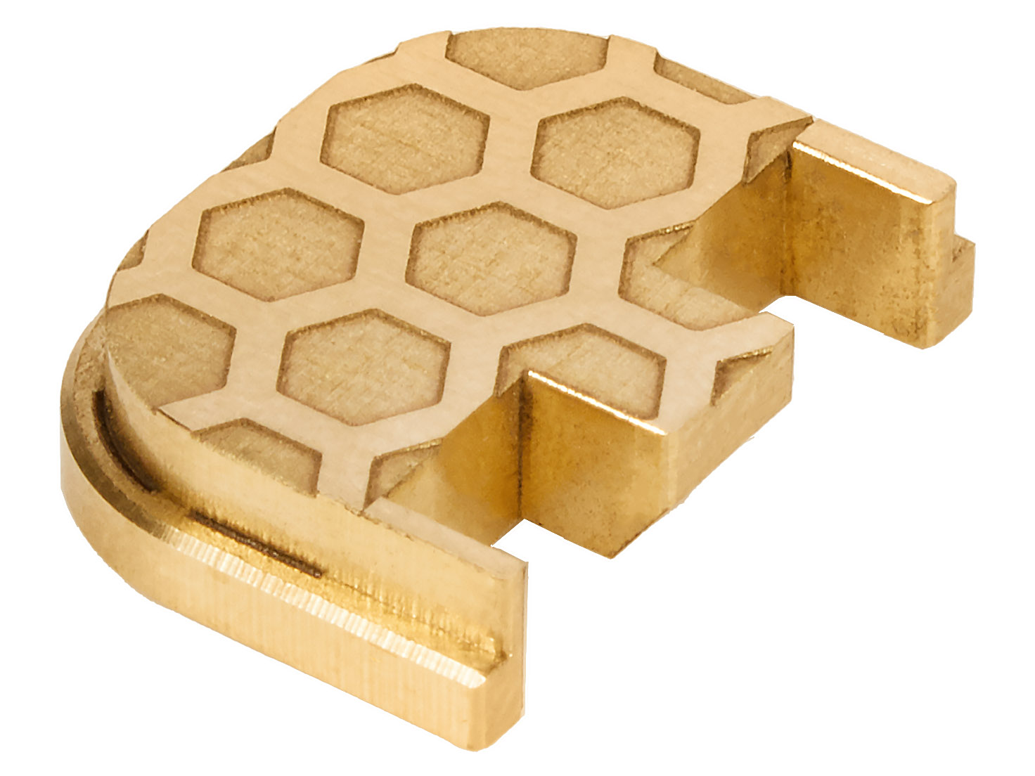 for Glock 19x 19 17 Gen 5 Slide Cover Back Plate Brass - Choose Deep ...