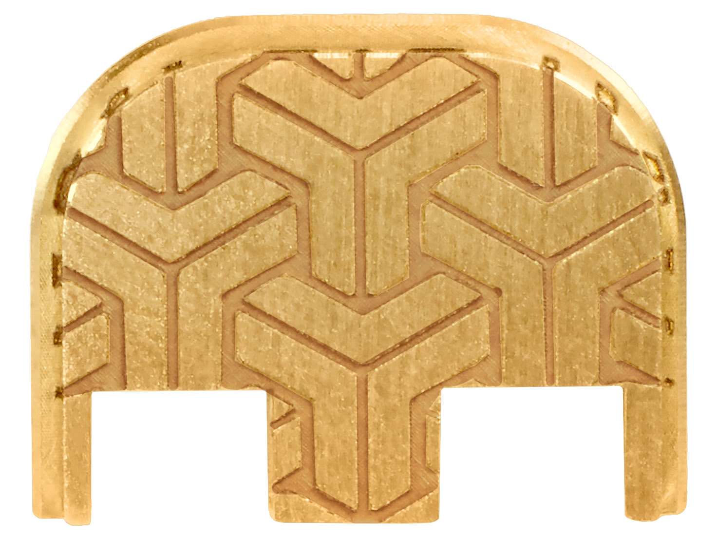for Glock 19x 19 17 Gen 5 Slide Cover Back Plate Brass - Choose Deep ...