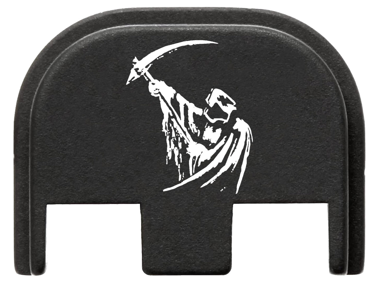 NDZ Slide Cover Backplate for Glock 17 19 22 45 Gen 5 Aluminum - Skull ...