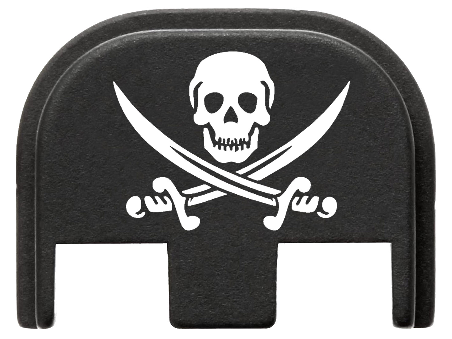NDZ Slide Cover Backplate for Glock 17 19 22 45 Gen 5 Aluminum - Skull ...
