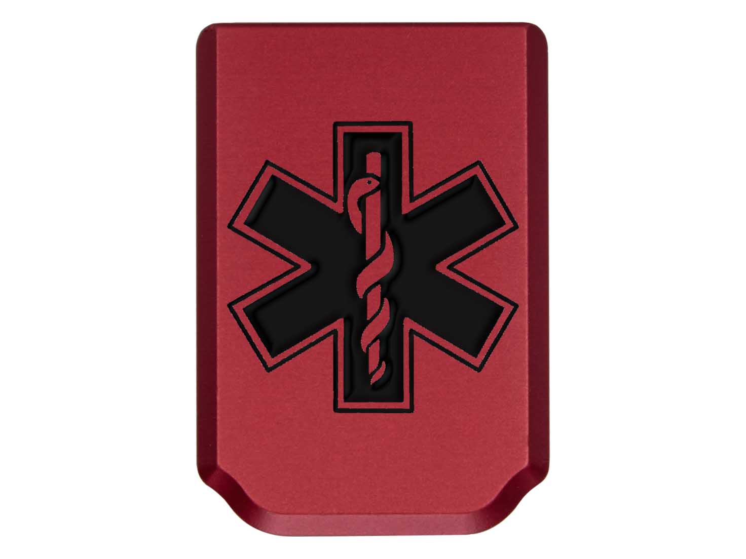NDZ Springfield Hellcat OSP RDP Magazine Floor Plate Aluminum Red ...