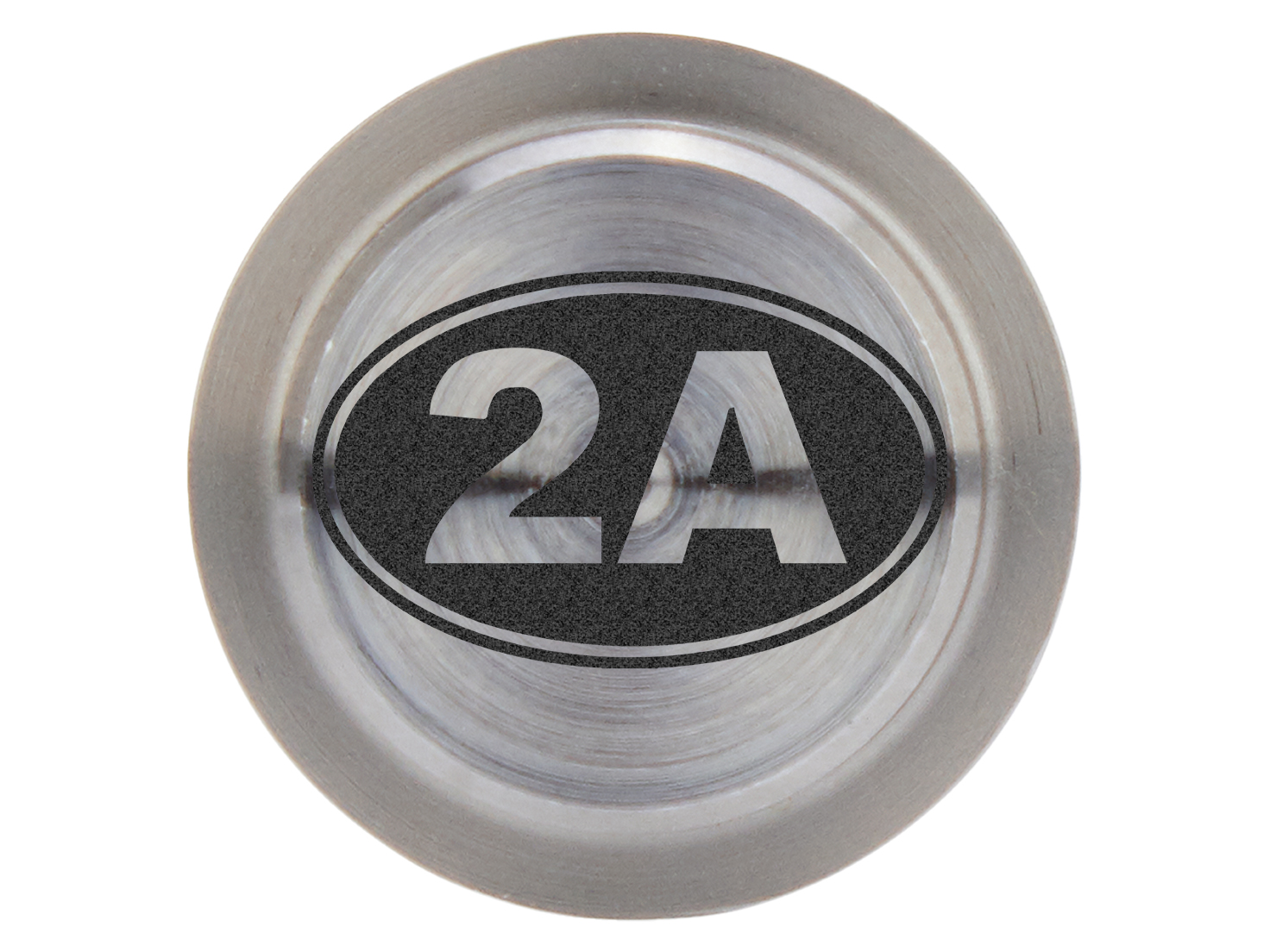 Recoil Spring Plug for 1911, 5" Stainless Steel Silver, Choose Laser ...