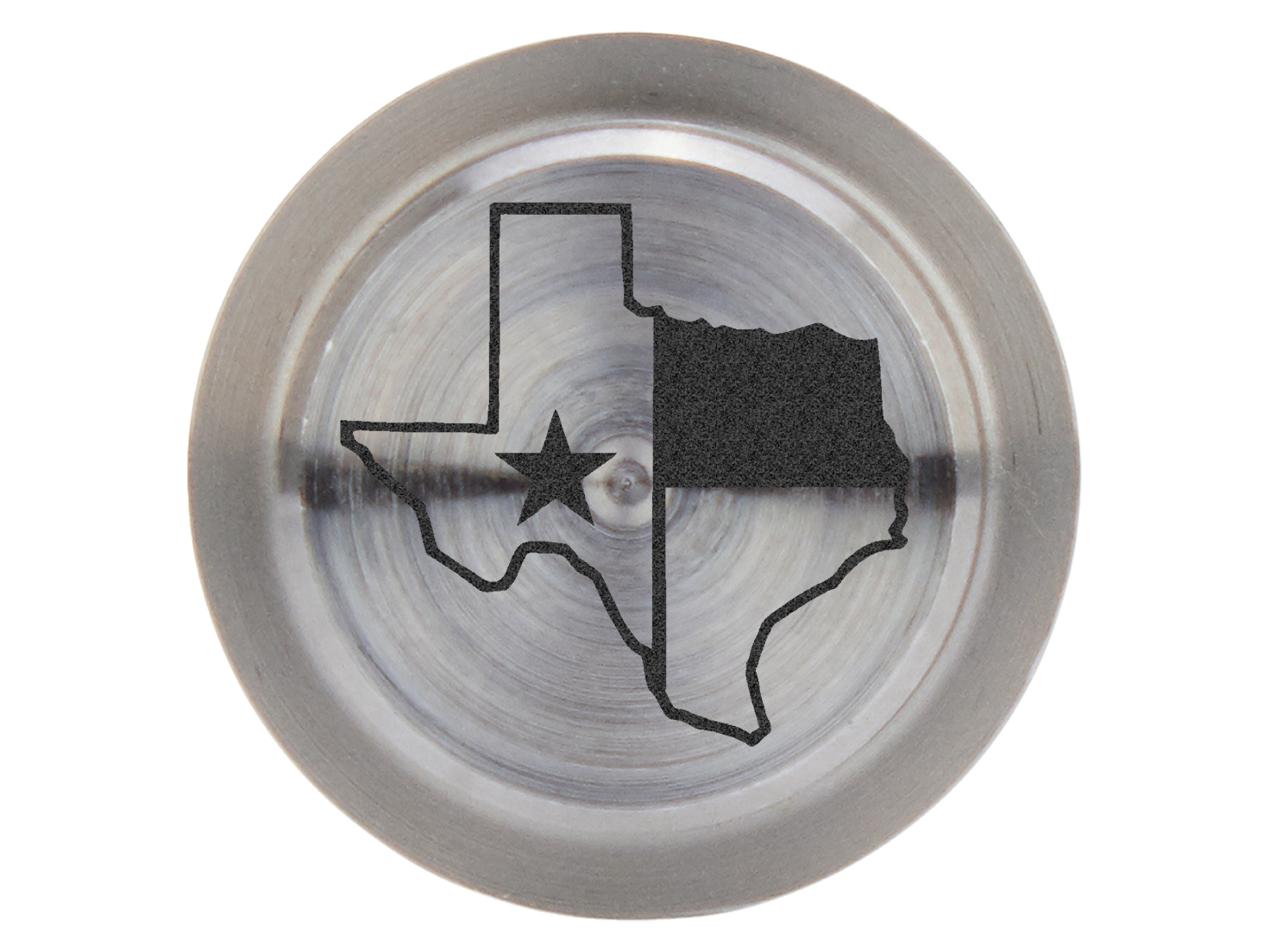 Recoil Spring Plug for 1911, 5" Stainless Steel Silver, Choose Laser ...