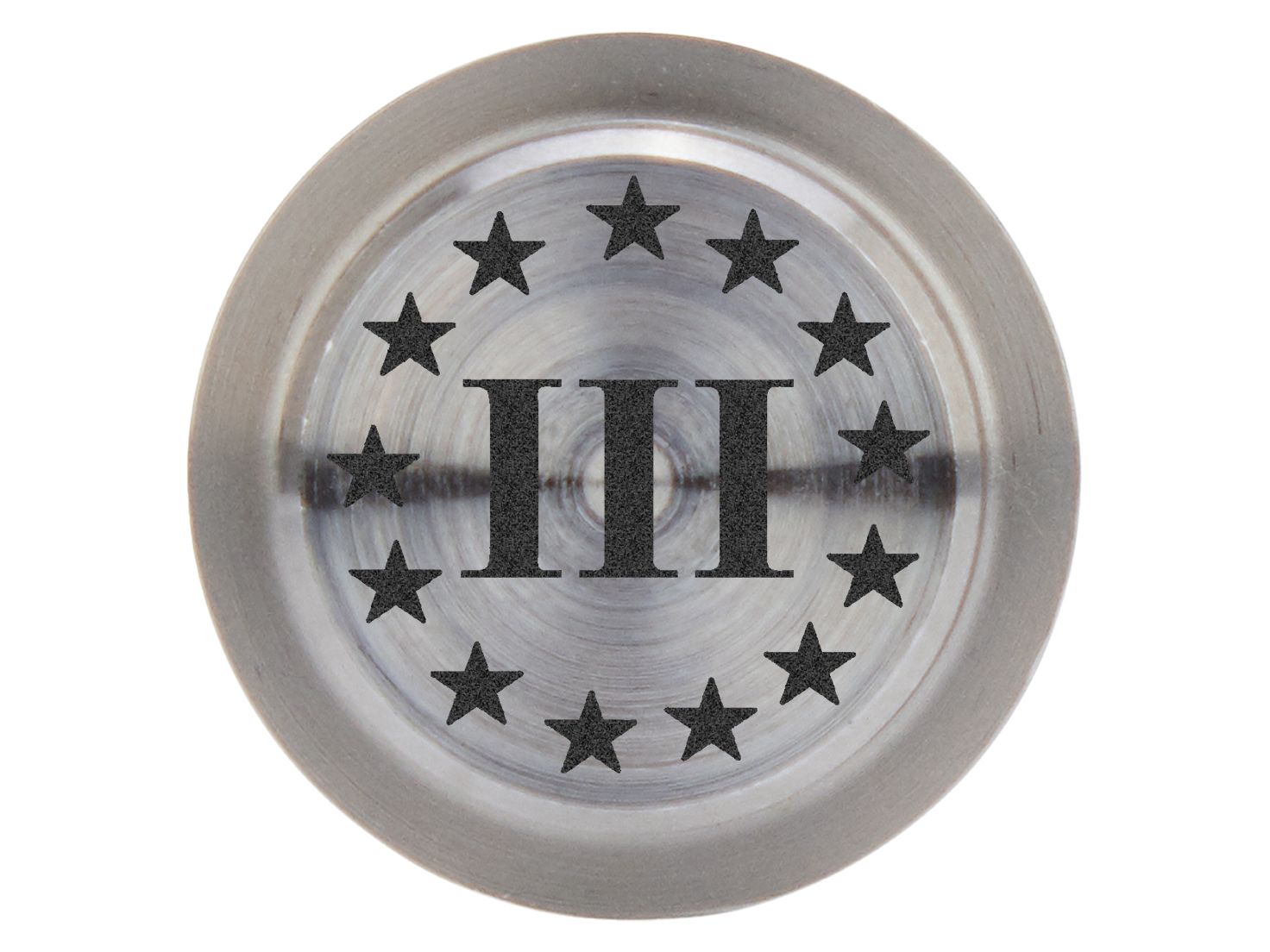 Recoil Spring Plug for 1911, 5" Stainless Steel Silver, Choose Laser ...