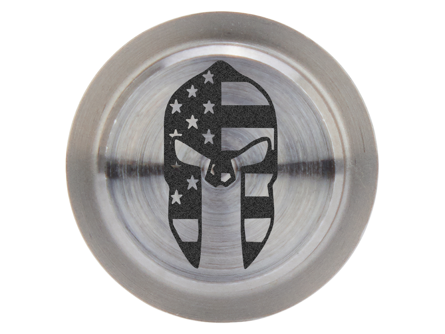 Recoil Spring Plug for 1911, 5" Stainless Steel Silver, Choose Laser ...