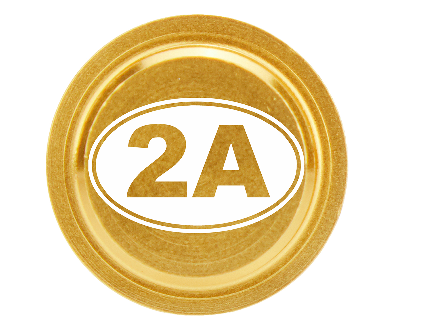 Recoil Spring Plug for 1911, 5" Gold choose laser engraved image, NDZ ...