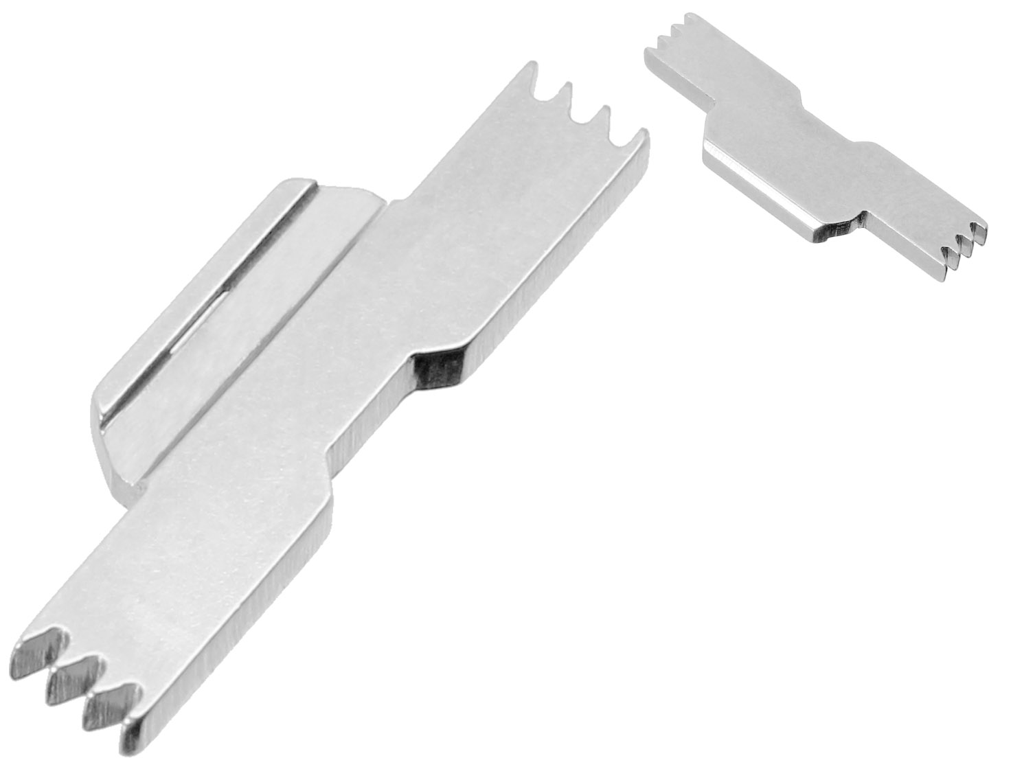 NDZ Glock 43X 48 43 Extended Slide Lock Lever ESLL Stainless Steel ...