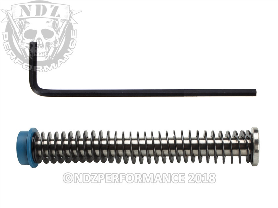 NDZ Glock Gen 4 17 19 20 Guide Rod Assembly Stainless Steel Cerakote ...