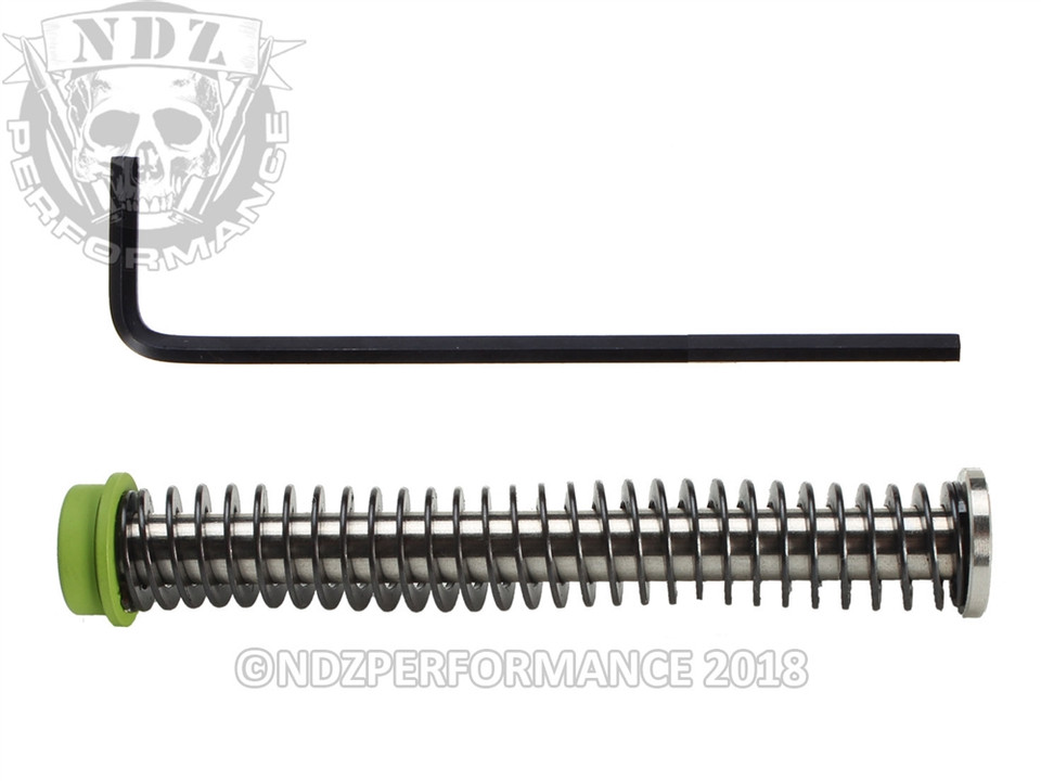 NDZ Glock Gen 4 17 19 20 Guide Rod Assembly Stainless Steel Cerakote ...