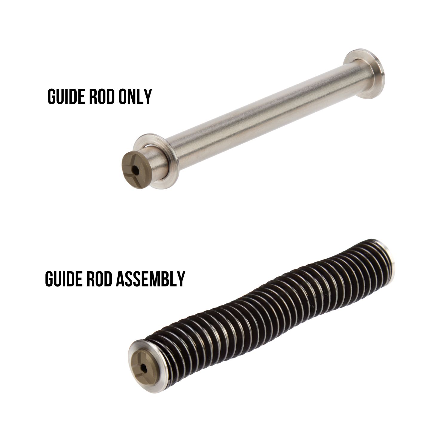 NDZ Walther PDP PPQ Heavyweight Stainless Steel Guide Rod Assembly ISMI ...