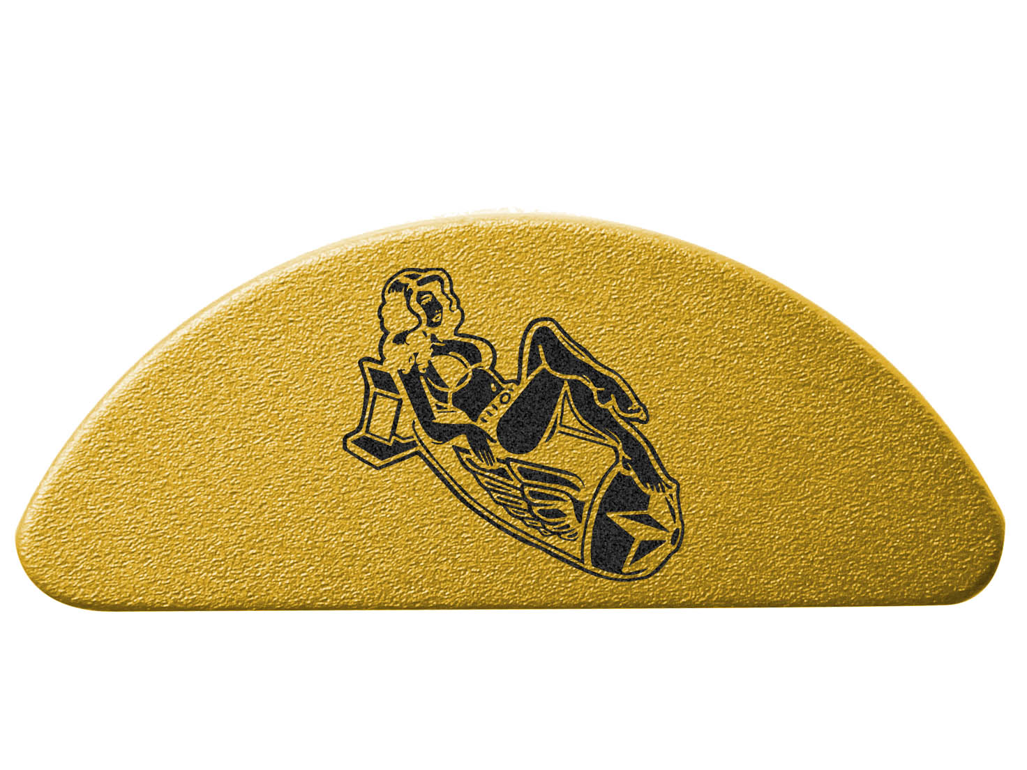 for Glock 43 42 Grip Frame Plug Insert 9mm .380 Aluminum Black Engraved ...