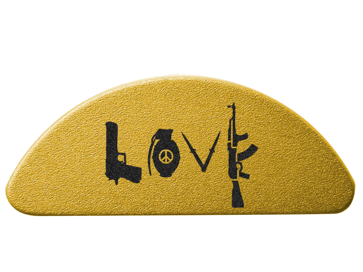 for Glock 43 42 Grip Frame Plug Insert 9mm .380 Aluminum Black Engraved ...