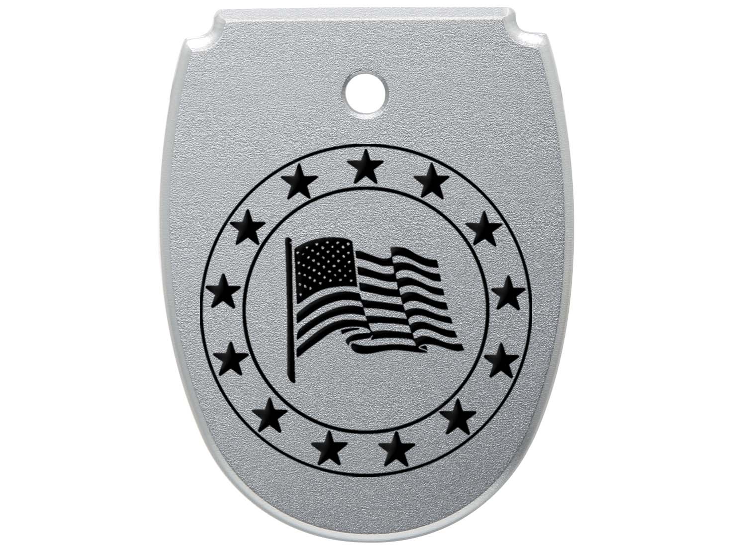 NDZ Sig P320 M18 P320X X5 Legion Aluminum Mag Base Plate Silver ...
