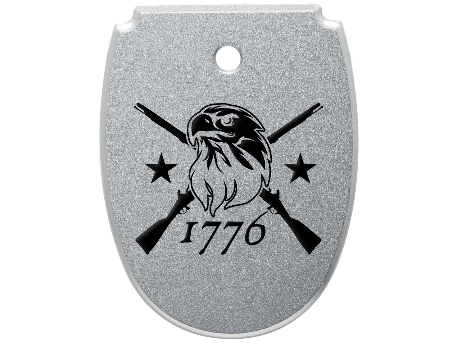 NDZ Sig P320 M18 P320X X5 Legion Aluminum Mag Base Plate Silver ...