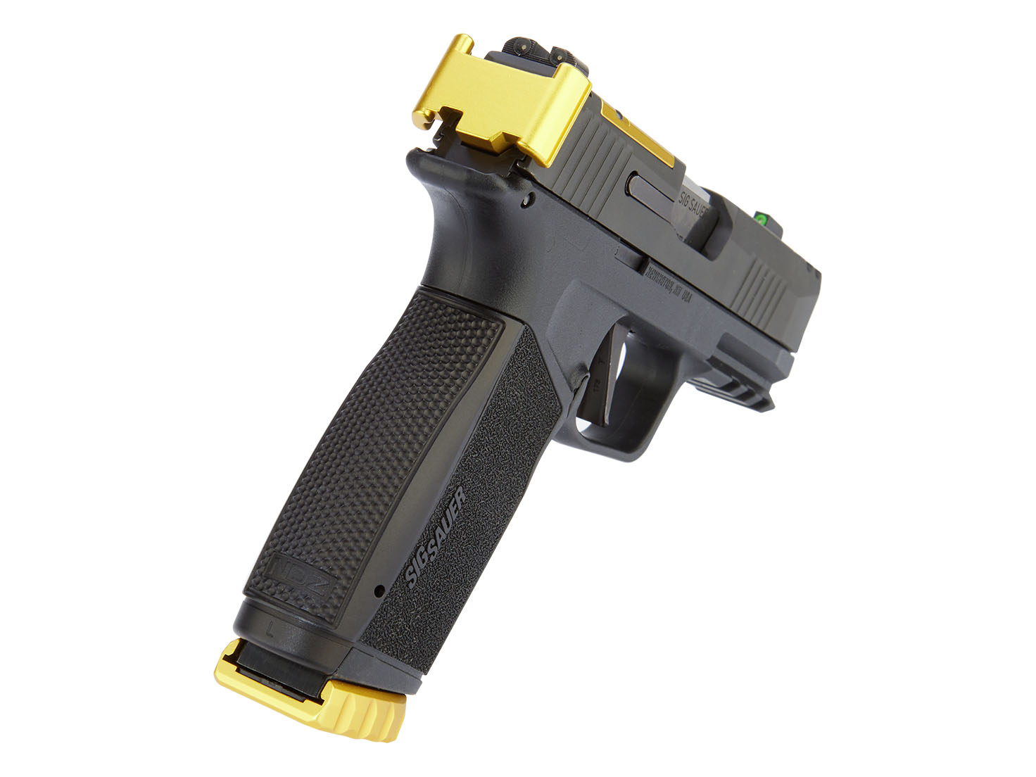 NDZ Sig P365 X Macro Fuse Aluminum Backstrap Textured Fully Rounded ...