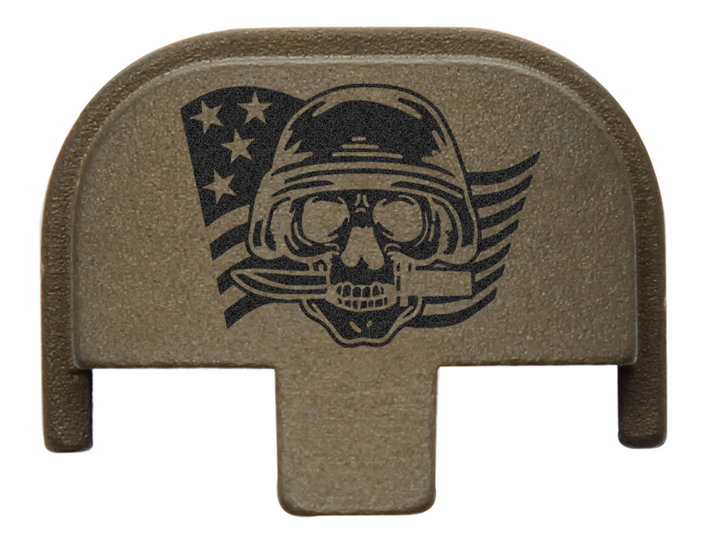 NDZ S&W SD9, SD40, 2.0, SD9 VE SD40 VE Slide Cover Back Plate Aluminum ...