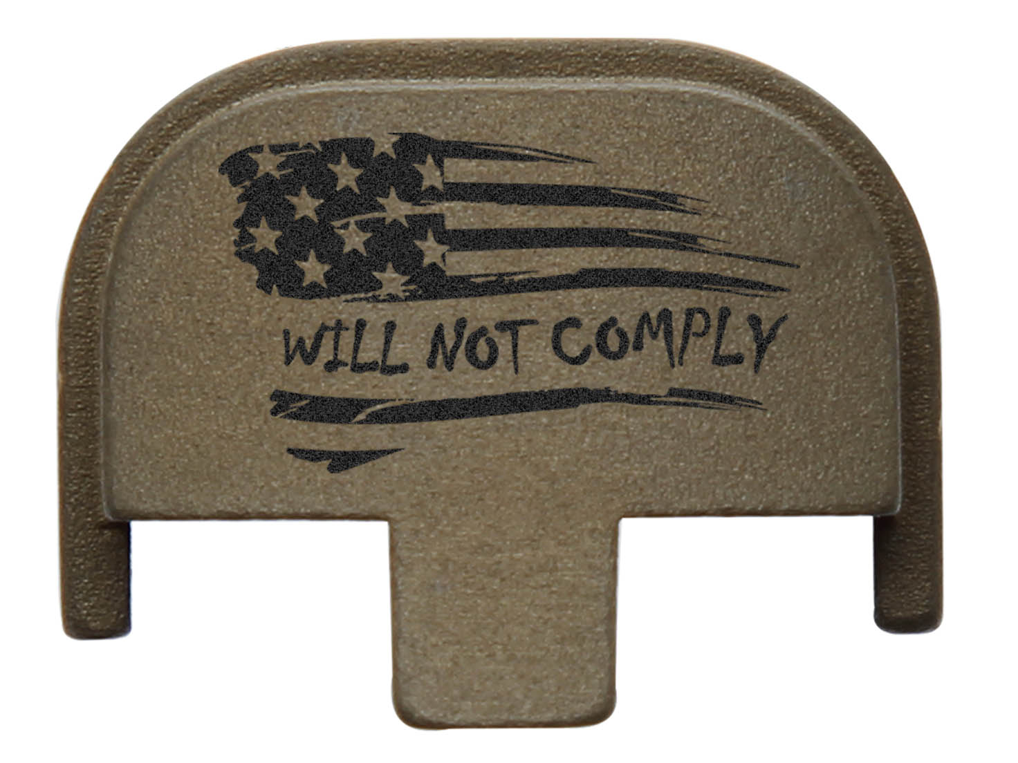 NDZ S&W SD9, SD40, 2.0, SD9 VE SD40 VE Slide Cover Back Plate Aluminum ...
