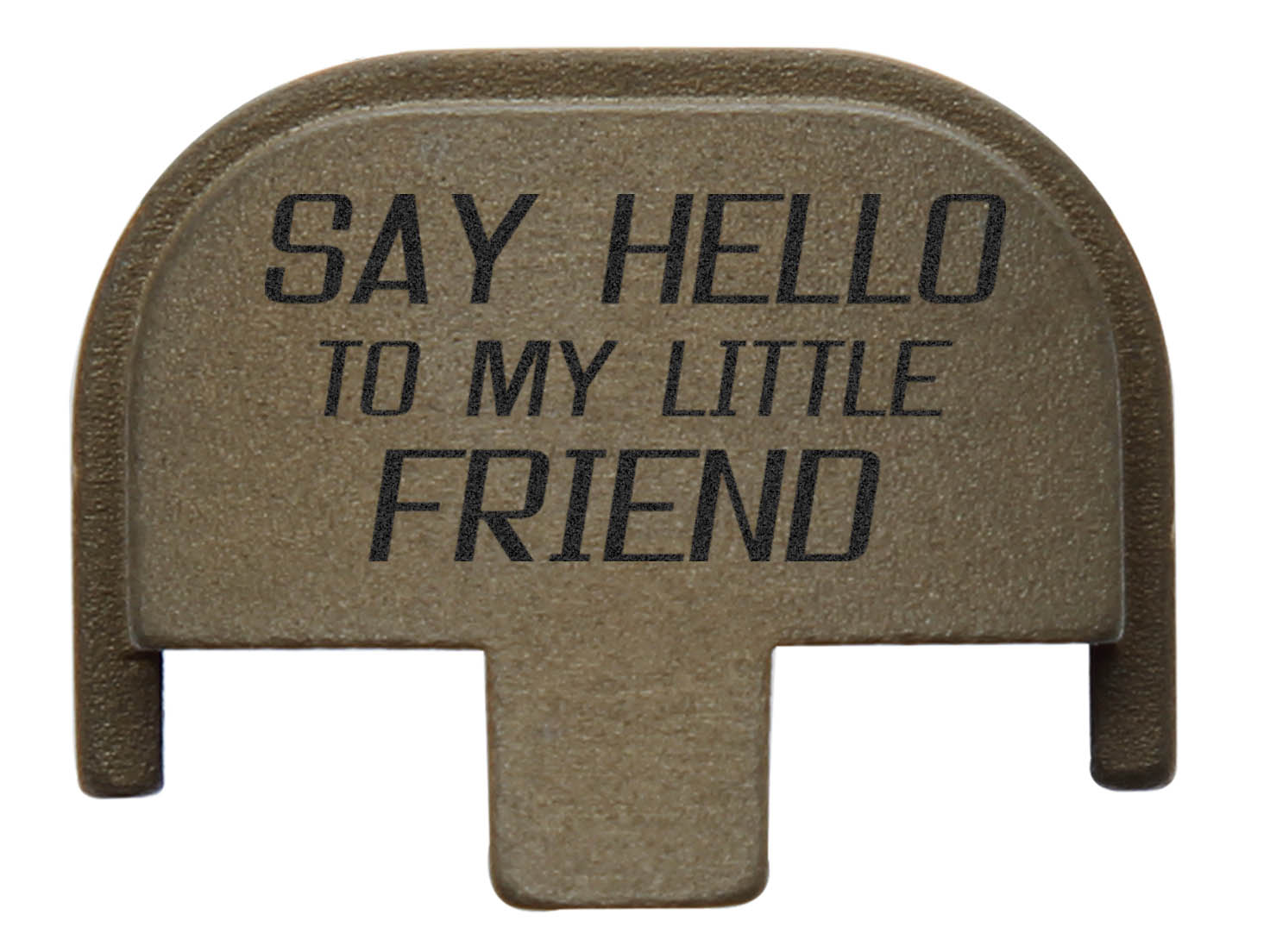 NDZ S&W SD9, SD40, 2.0, SD9 VE SD40 VE Slide Cover Back Plate Aluminum ...