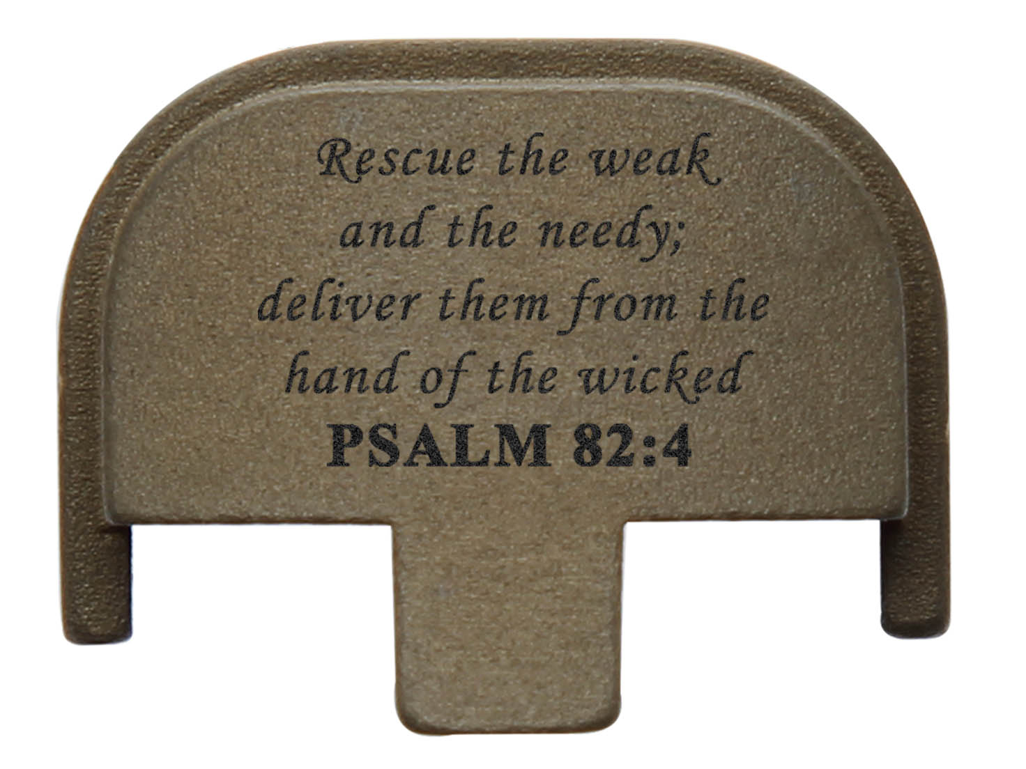 NDZ S&W SD9, SD40, 2.0, SD9 VE SD40 VE Slide Cover Back Plate Aluminum ...