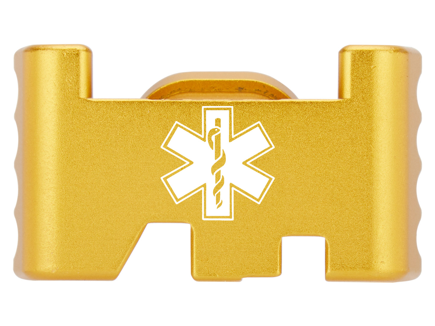 NDZ Slide Racker Back Plate S&W Shield Plus, M2.0 Aluminum Gold ...