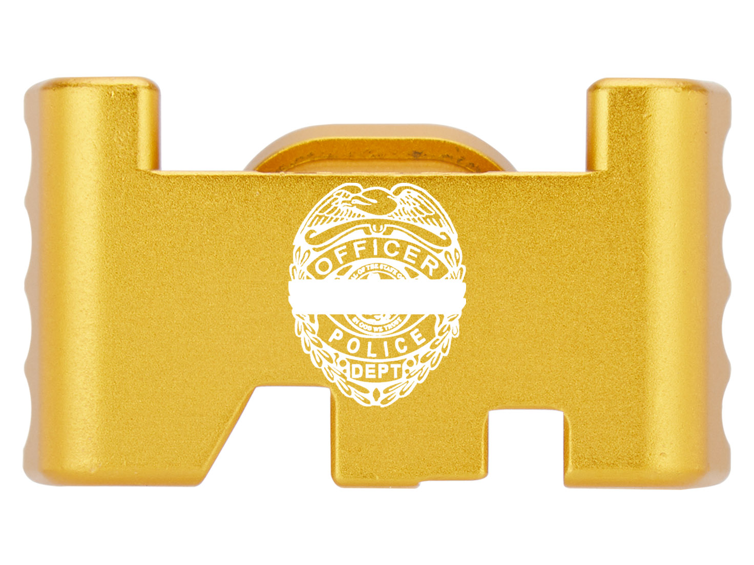NDZ Slide Racker Back Plate S&W Shield Plus, M2.0 Aluminum Gold ...